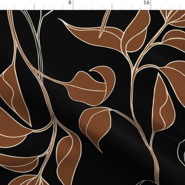 Botanical Fabric - Etsy