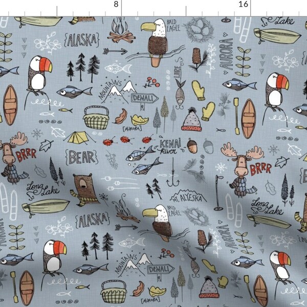 Alaska Fabric - Etsy