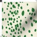 Green Dot Fabric Dots in Emerald by Domesticate Shagreen Animal Print ...