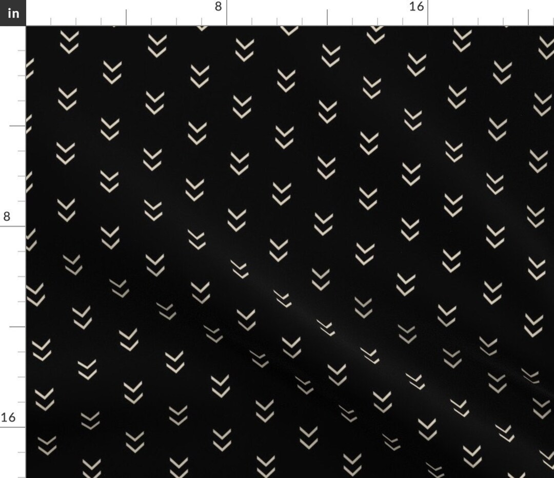 Arrow Fabric Direction-black/tan by Sugarpinedesign Arrow - Etsy