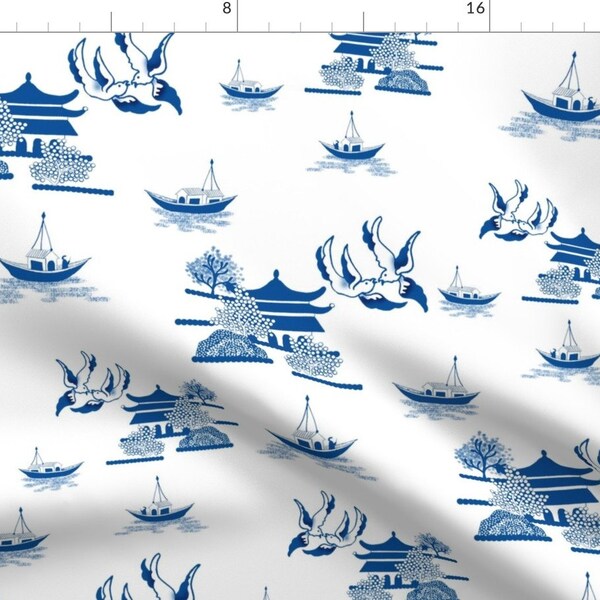 Blue Willow Pattern - Etsy UK
