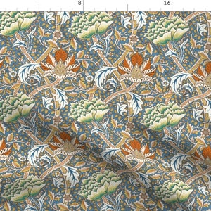 Vintage Floral Fabric Morris Windrush by Chantal Pare Morris Vintage ...