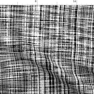 Black and White Cross Hatched Fabric Black and White Luxe by ...
