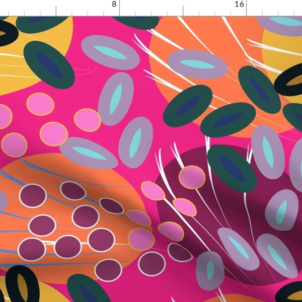 Vibrant Color Fabric - Etsy