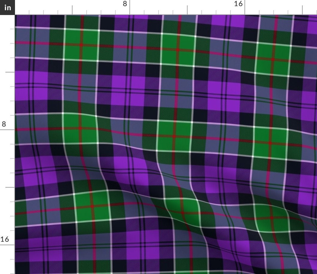 Colquhoun Modern Tartan Fabric - Etsy