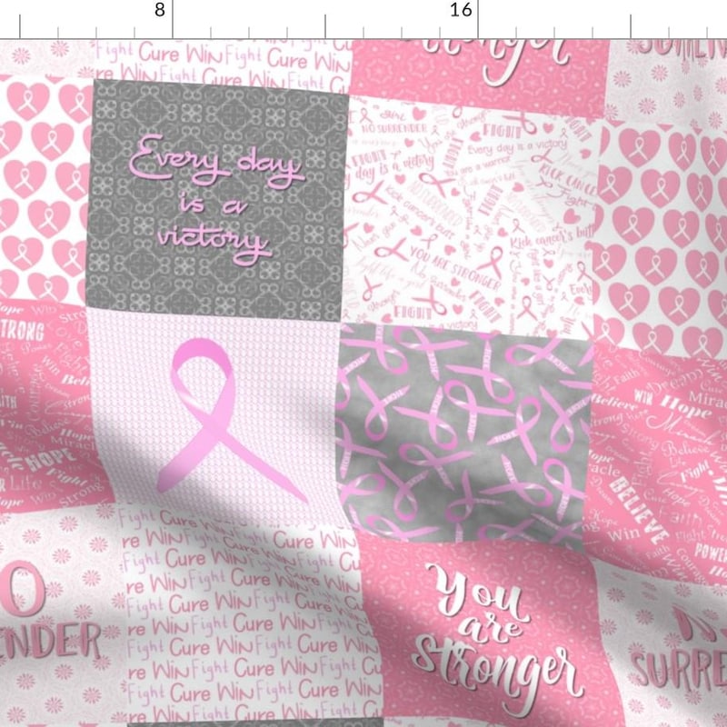 Breast Cancer Quilt - Etsy