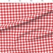 Classic Gingham Fabric Gingham Red One by Juliesfabrics Tartan Modern ...