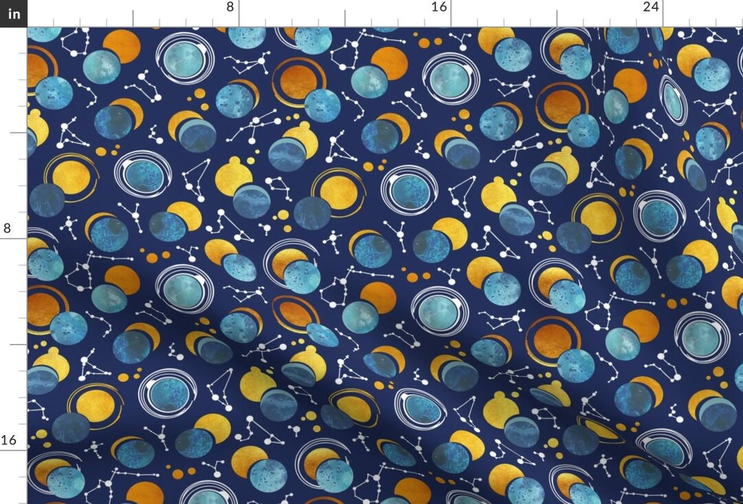 Sun Fabric - Great Total Solar Eclipse by Selmacardoso - Sun Moon ...