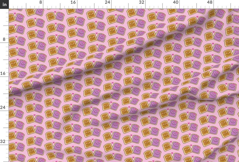 Valentine's Day Fabric - I Love You More Than Cookies by ...