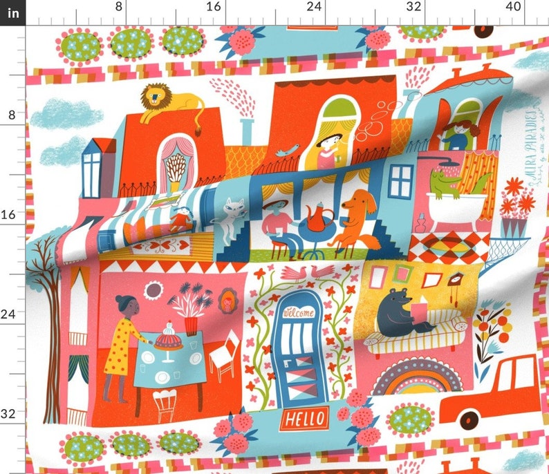 DIY Kid's Playmat Project - Wonderful Busy House Seek and Find ...