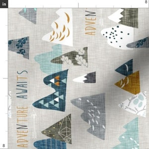 Cheater Quilt Geometric Fabric Max's Adventure 1 Yard Quilt Panel A by ...