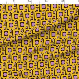 Yellow Mod Blocks Boris Fabric Mod Blocks by Boris Thumbkin - Etsy