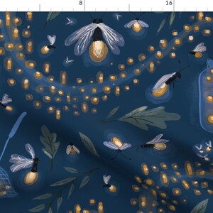 Bugs Fabric Beauty Underfoot by Down River Homegoods Green Nature ...