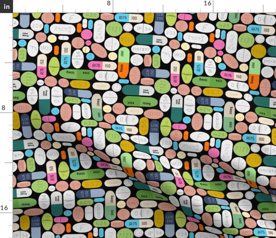 Pills on Black Fabric Ssri on Black by Thirdhalfstudios Pills Drugs ...