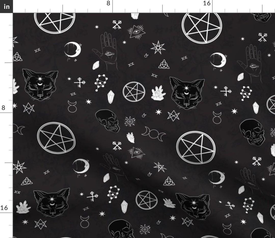 Pagan Fabric It's Witchcraft Evovled by Mischievousdesign Pagan Wiccan ...