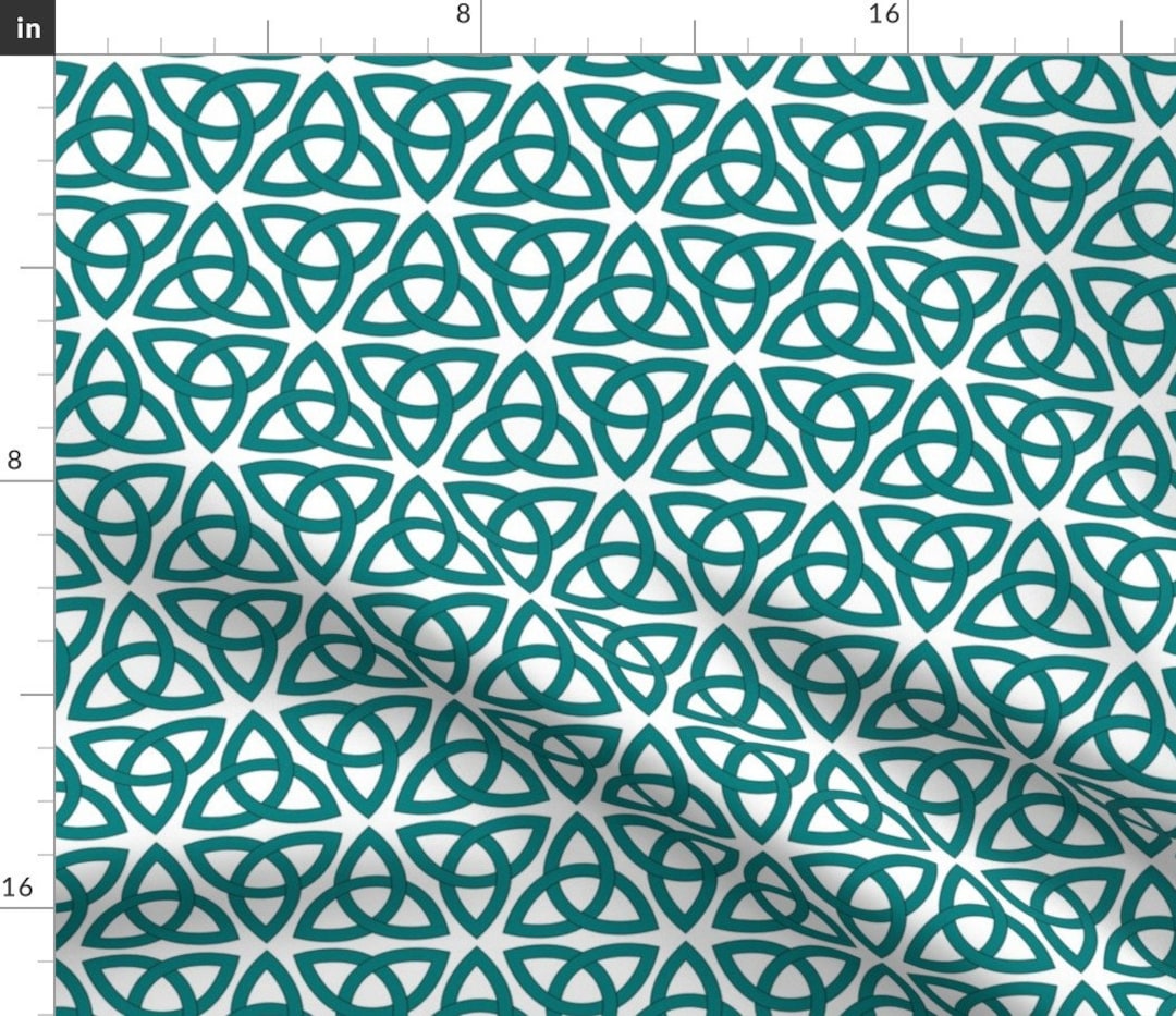Celtic Fabric Tessellated Knots by Shala Celtic Irish - Etsy