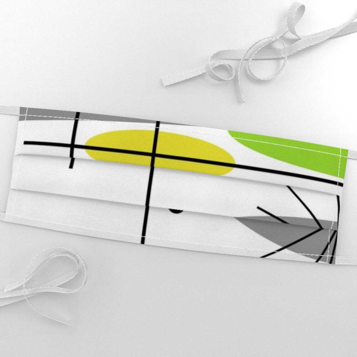 Mid-century Modern Fabric Mid-century Modern Abstract 3 by | Etsy