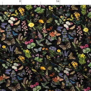 Black Botanical - Etsy