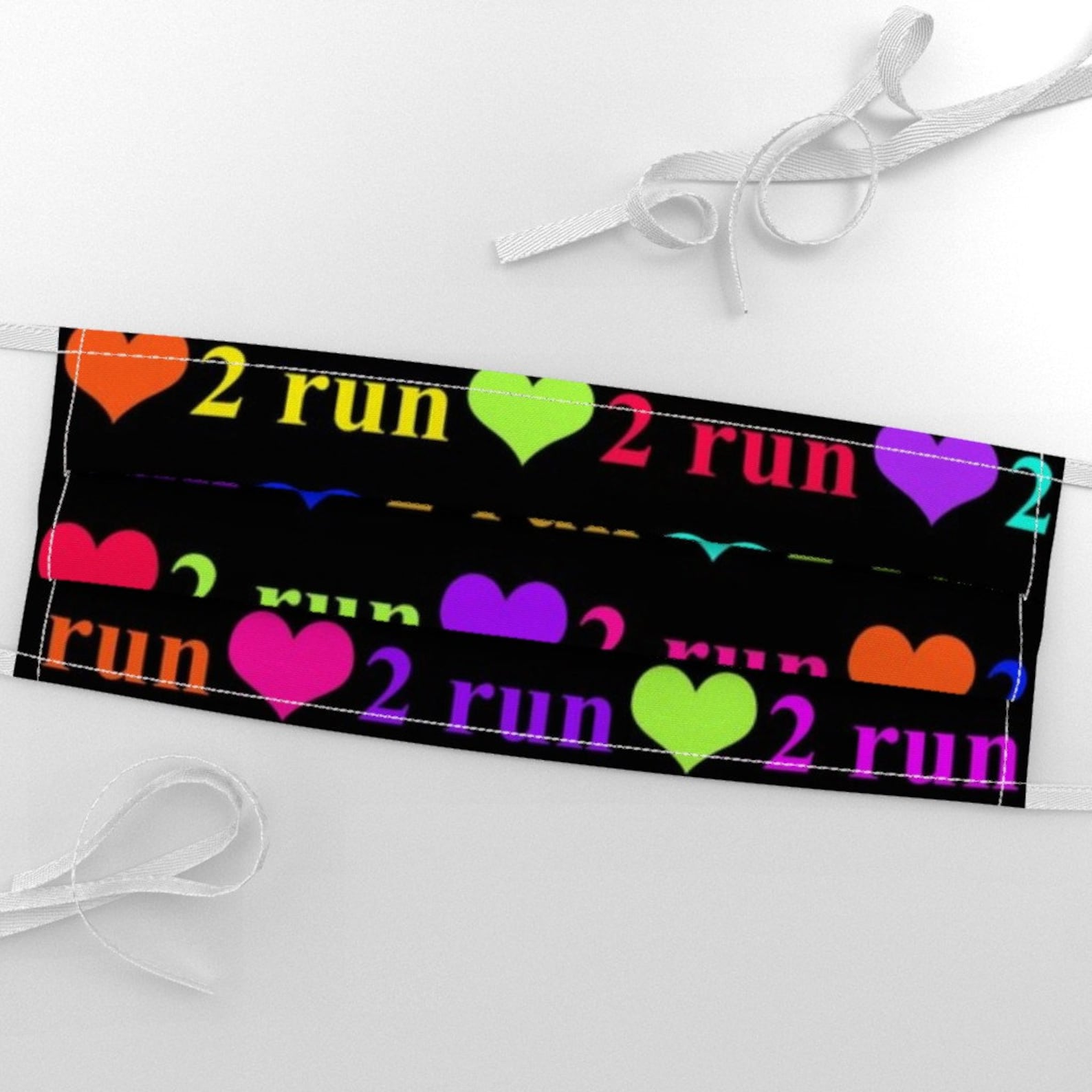 Love to Run Fabric Love 2 Run by Bags29 Running Exercise - Etsy