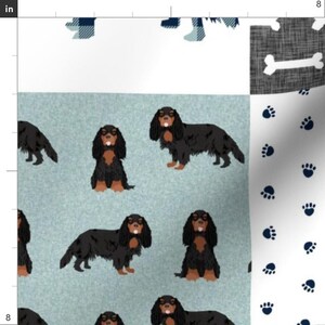 Cavalier King Charles Fabric - Cavalier King Charles Spaniel Pet ...
