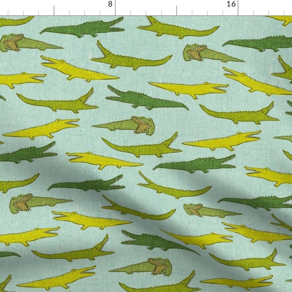 Alligator Fabric - Etsy
