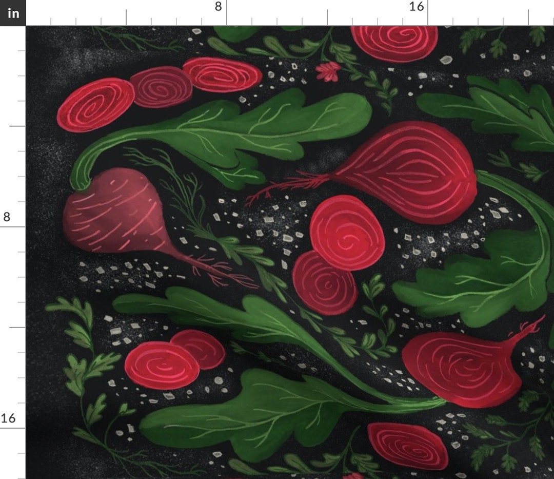 Beets Fabric Turnip the Beet by Thestorysmith Beet - Etsy