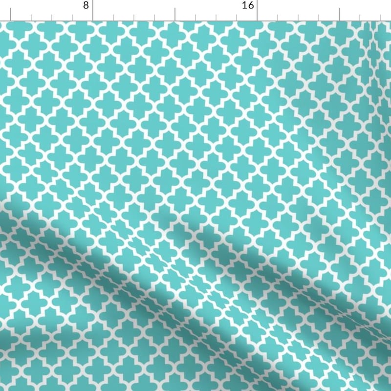 Quatrefoil Fabric - Etsy