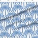 Palm Trees Upholstery Fabric- Palm Springs by Vivdesign - Blue and ...