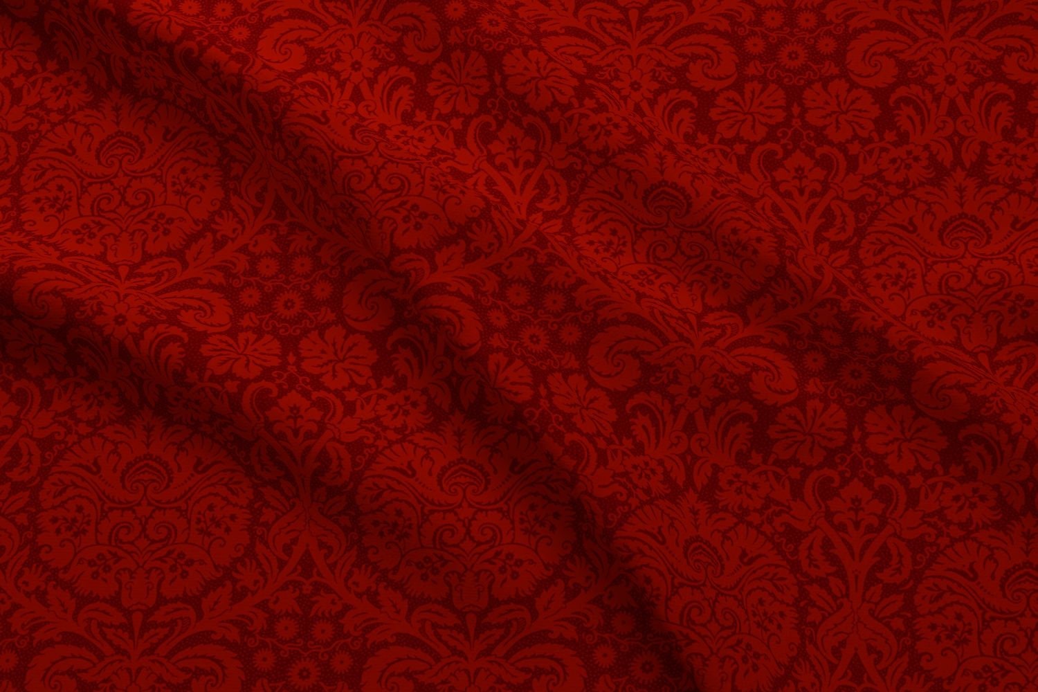 Damask Fabric Rococo Serpentine 1f By Muhlenkott Victorian | Etsy