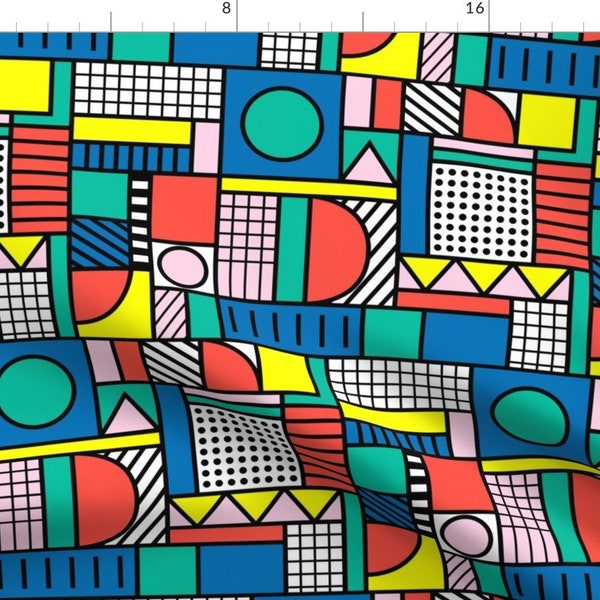 Primary Color Fabric - Etsy