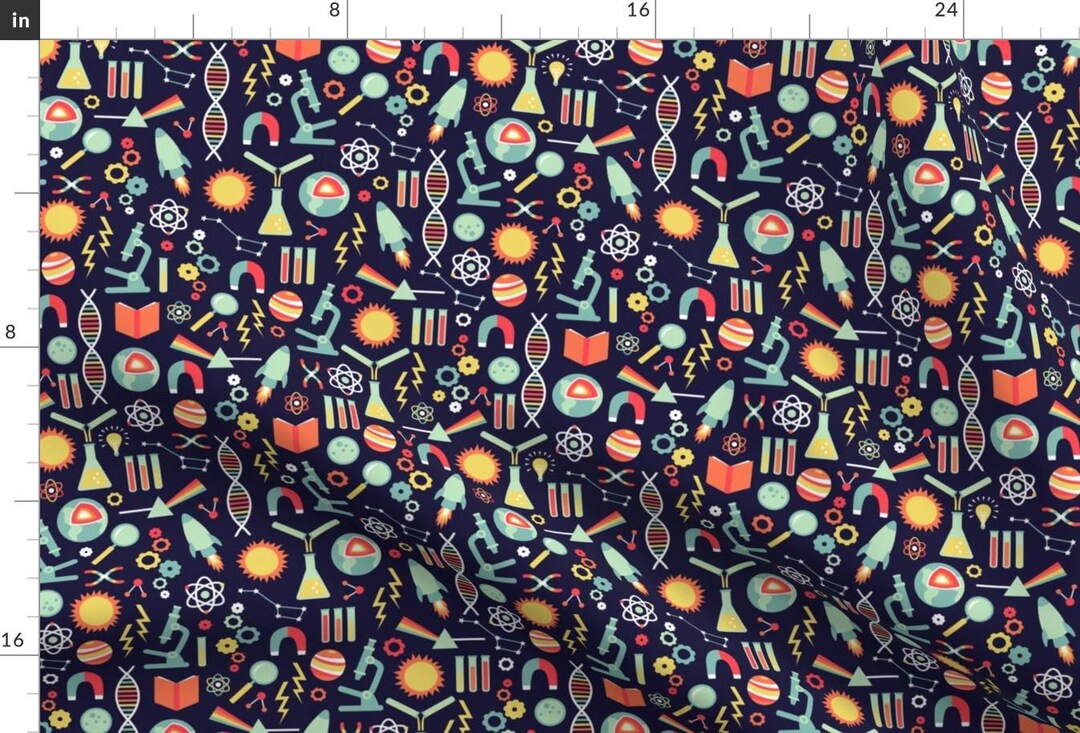 Science Fabric - Science Studies by Robyriker - Kids Navy Classroom ...