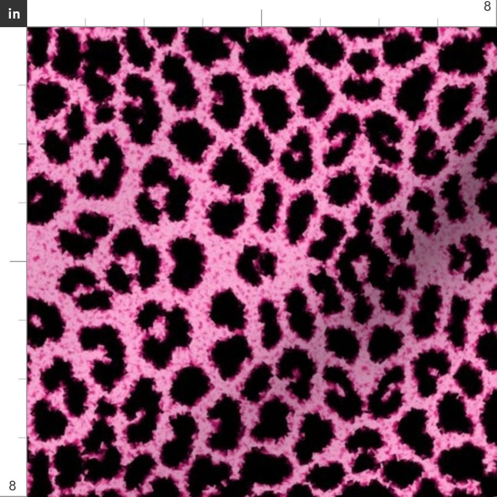 Abstract Leopard Print Fabric Pink Leopard by - Etsy