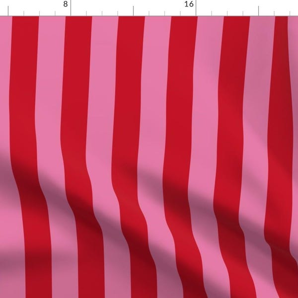 Red and Pink Fabric - Etsy