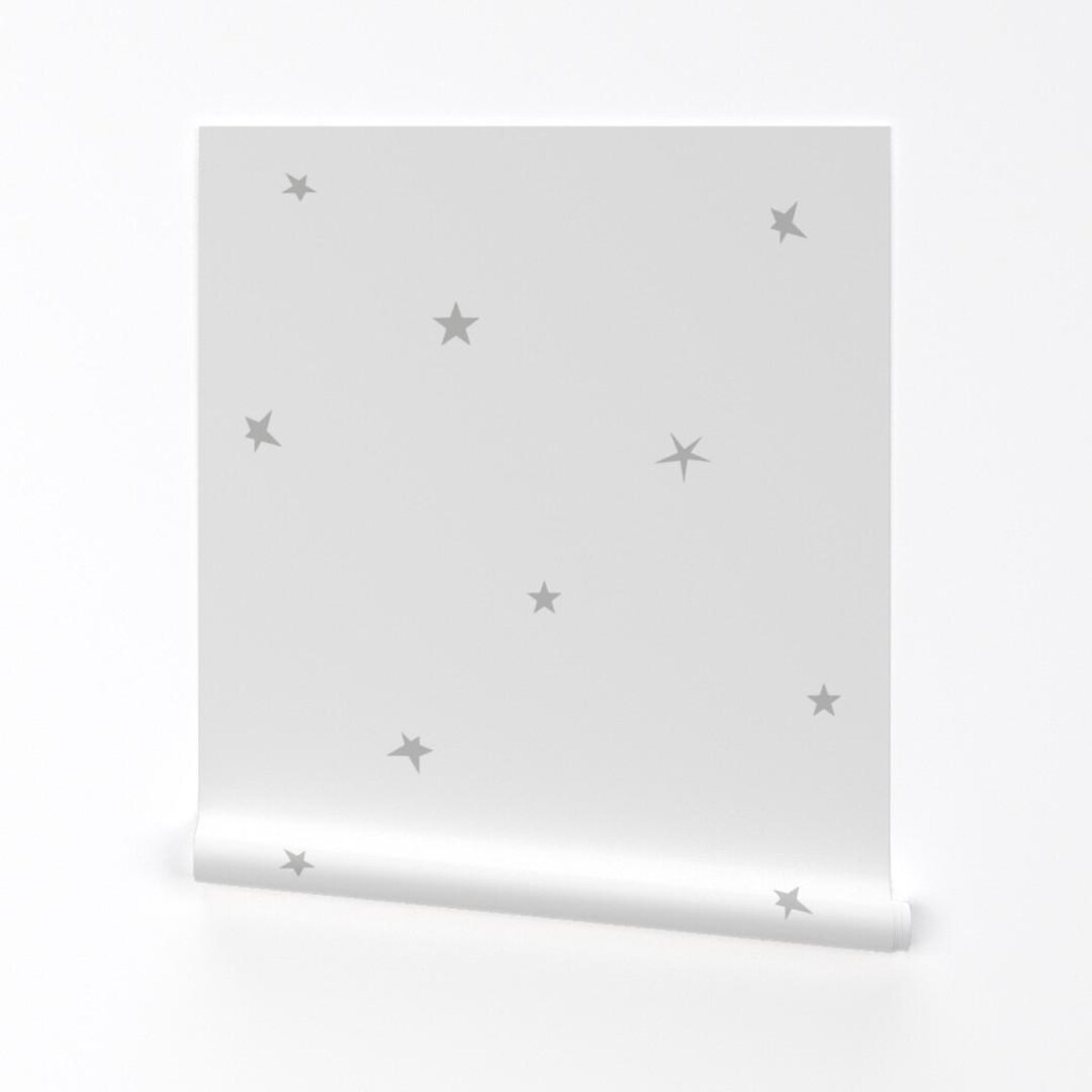 Stars Wallpaper - Stars - Cool Grey by Sunny Afternoon - Tiny Stars ...