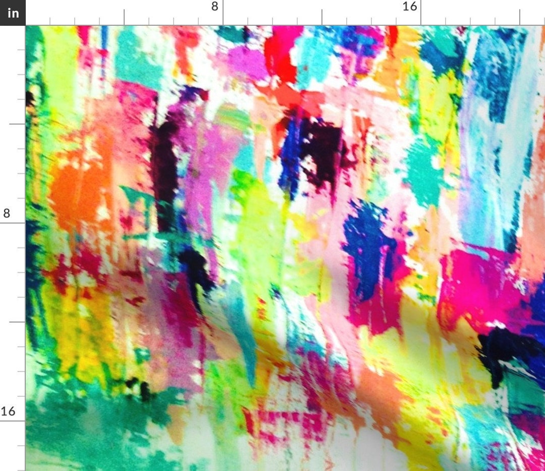 Abstract Home Decor Fabric Mayfair Abstract by Theartwerks Modern ...