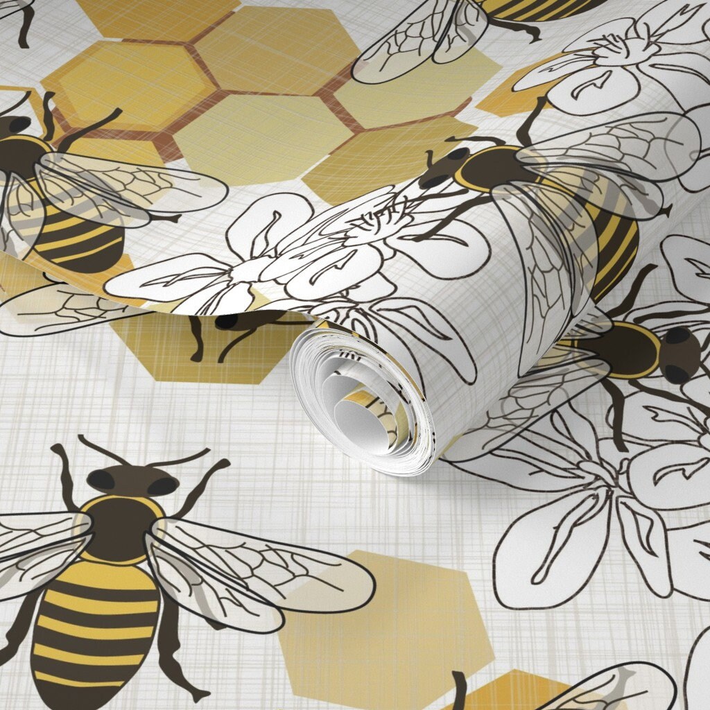 Endangered Species Wallpaper Save the Bees by - Etsy