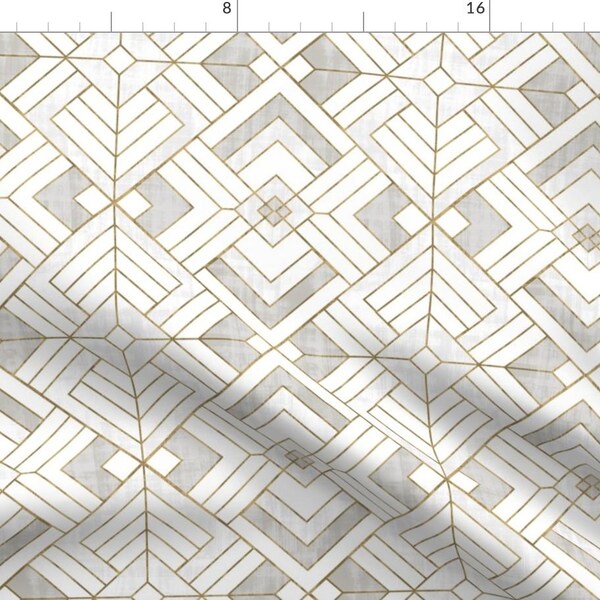 Geometric Design Fabric - Etsy