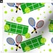 Tennis Fabric Tennis Match by Pumpkinbones Tennis Court Ball Sport ...