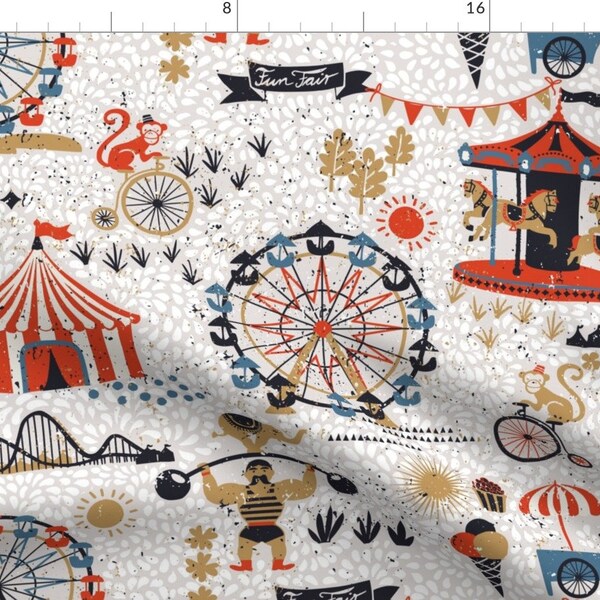 Carnival Fabric - Etsy