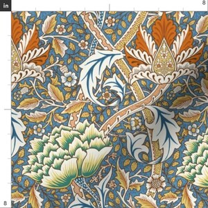 Vintage Floral Fabric Morris Windrush by Chantal Pare Morris Vintage ...