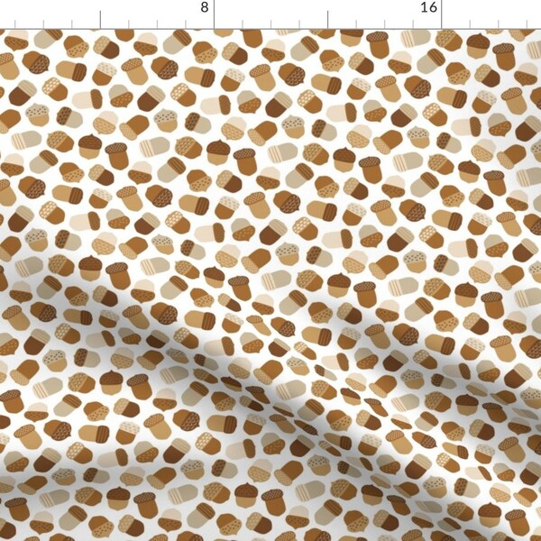 Acorn Fabric - Etsy