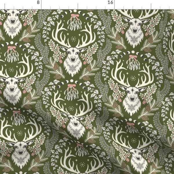 Stag Fabric - Etsy