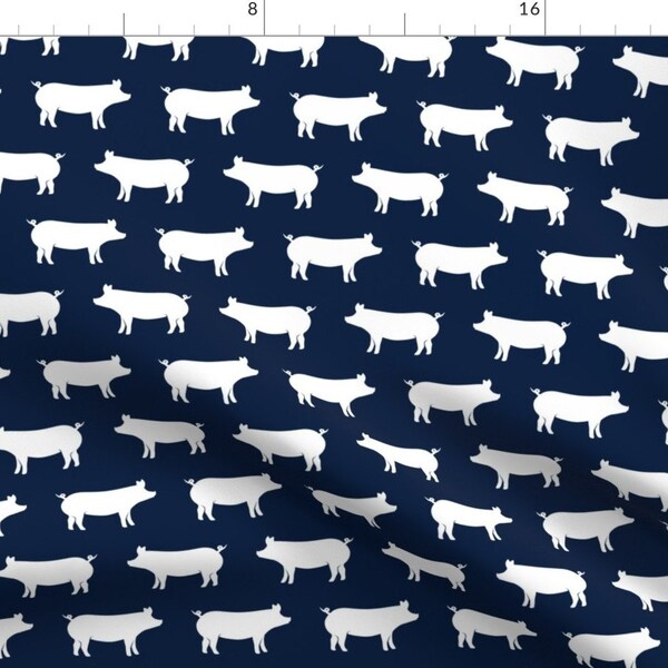 Pig Fabric - Etsy