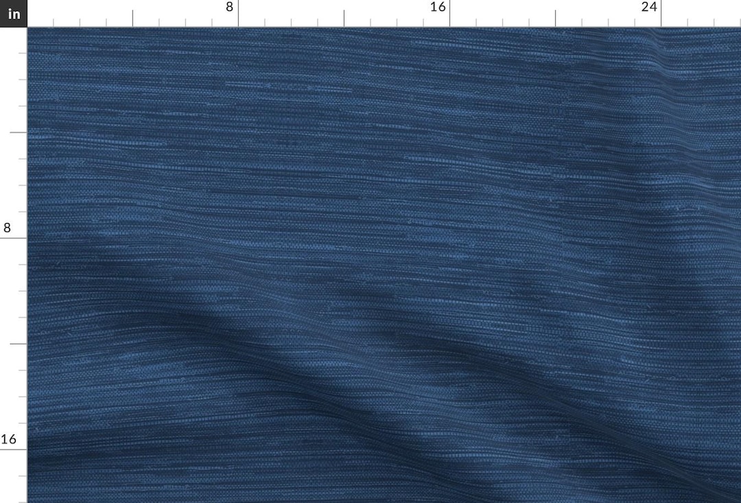 Coastal Blue Fabric - Navy Coastal by Willowlanetextiles - Nautical ...