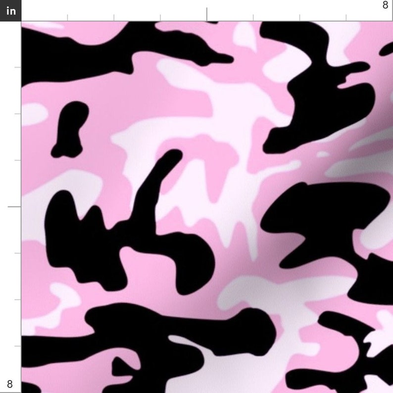 Pink Camo Fabric Pink Army Camo Pattern by Inspirationz | Etsy