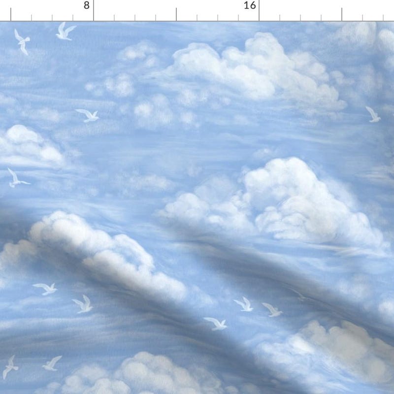 Cloud Fabric - Etsy