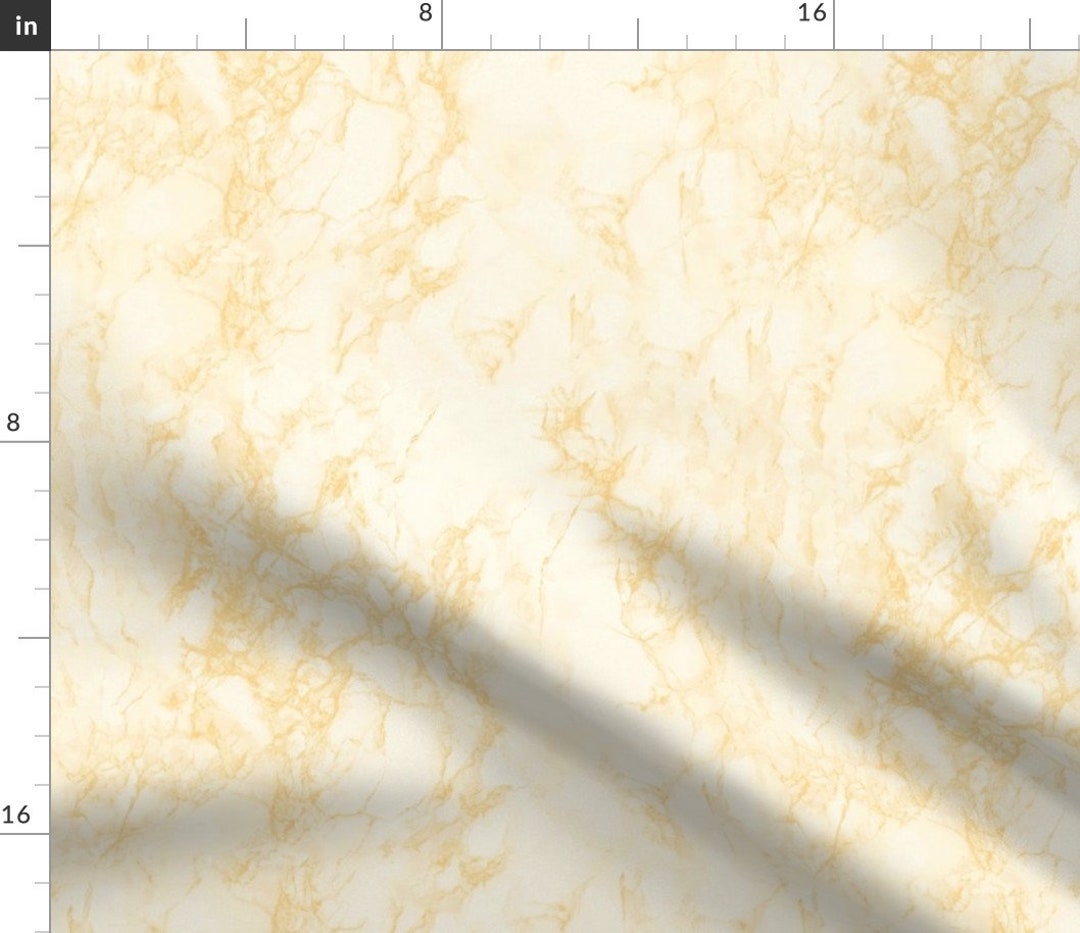 Golden Marbled Fabric Marble Gold White by Kimsa Modern - Etsy