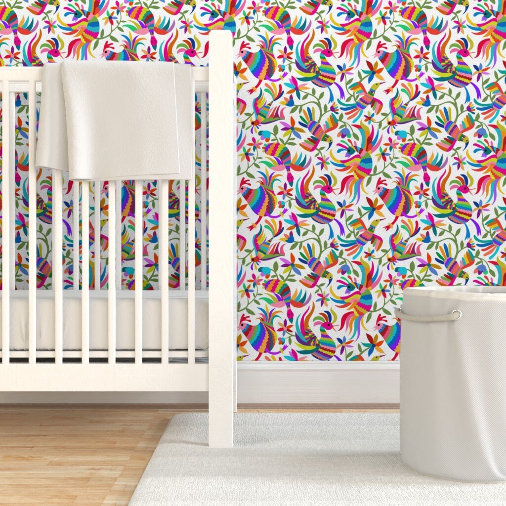 Otomi Wallpaper Flying Otomi Birds Ole by Vo Aka Virginiao | Etsy