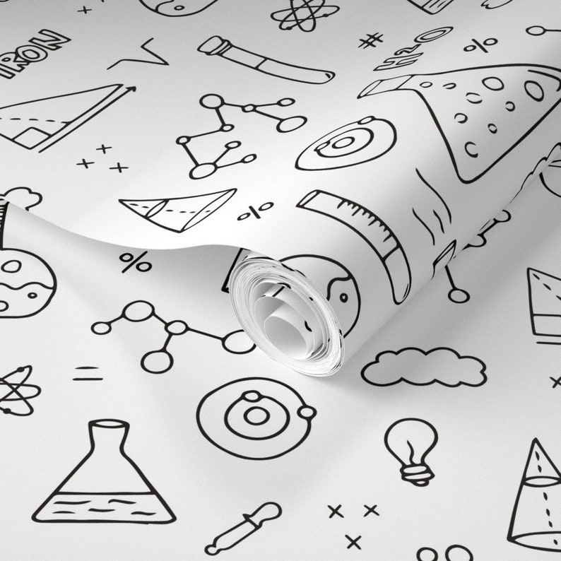 Science Wallpaper Back to School Physics Math by - Etsy