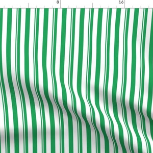 Dapper Fabric Dapper Green by Sandityche Dapper Green White Vertical ...